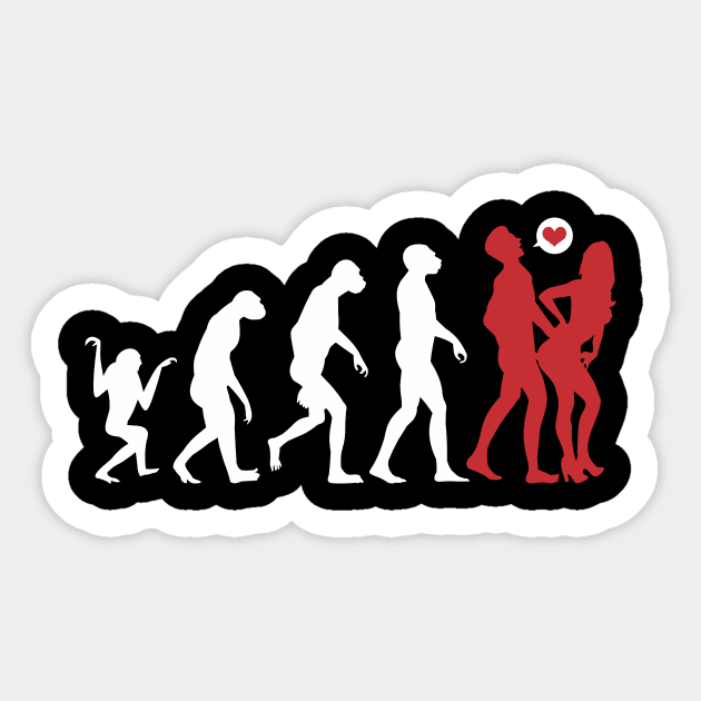 Evolution (NSFW) - Evolution - Sticker | TeePublic